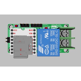 Jual Modul mp3 plus relay - Modul tartil untuk jws dan smart bel ...