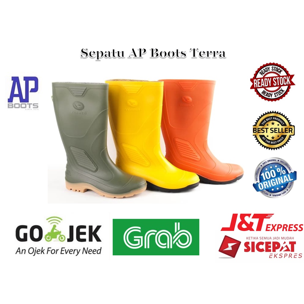 Jual Sepatu Boot Tinggi AP BOOTS AP TERRA ECO 3 Sepatu Ap Boot Terra ...