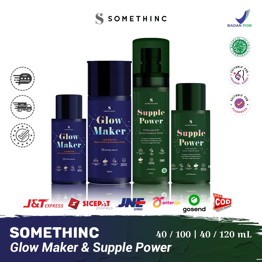 Jual SOMETHINC Glow Maker AHA BHA PHA Clarifying Treatment Toner ...