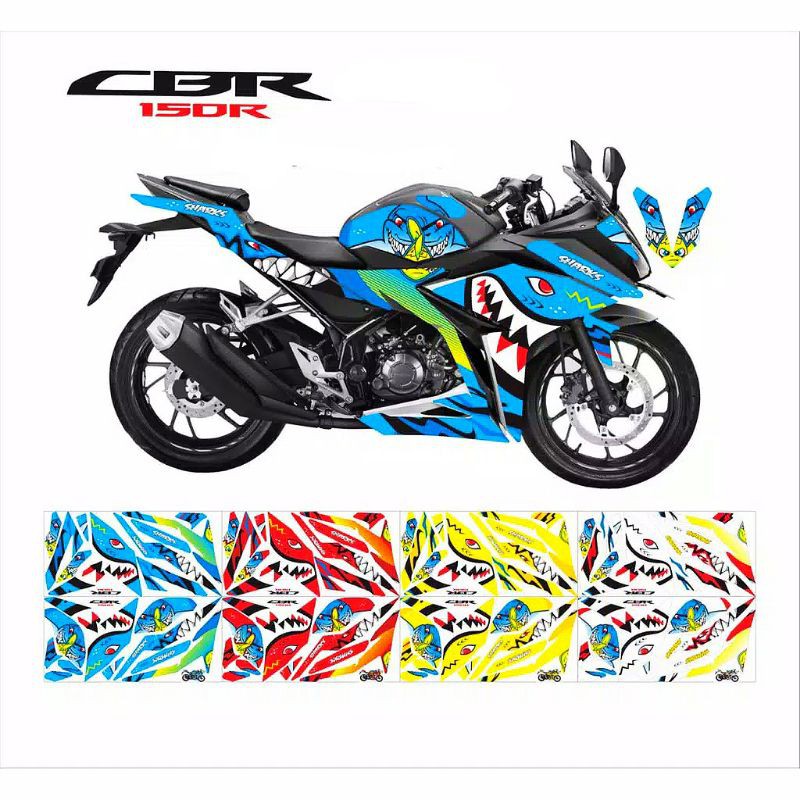 Jual striping CBR facelift / decal CBR / sticker CBR /stiker CBR ...