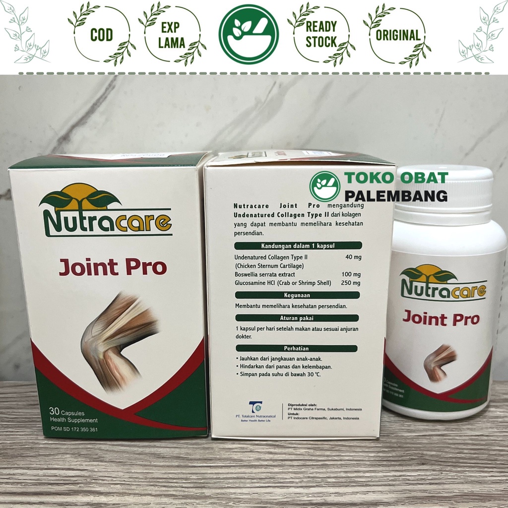 Jual NUTRACARE JOINT PRO 30 KAPSUL NUTRA CARE GLUCOSAMINE SENDI ...