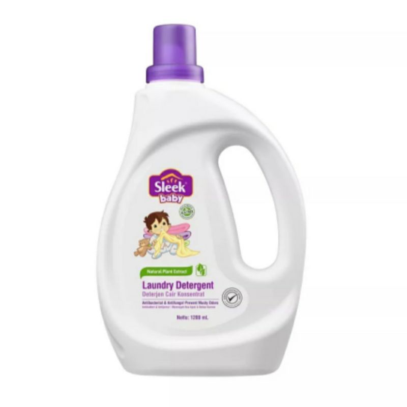 Jual Sleek Baby Laundry Detergent Original 1200ml | Shopee Indonesia
