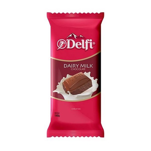 Jual Delfi premium bar dairy milk ukuran BESAR | Shopee Indonesia
