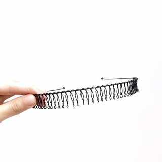 Bando Sirkam Rambut Besi Polos Gelombang – Wavy Steel Haircomb Korea ...
