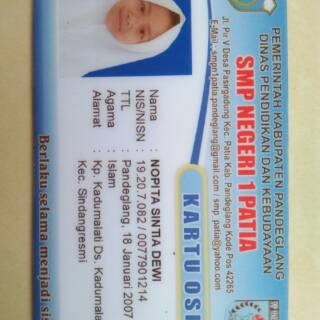 Jual Kartu Osis, Kartu Pelajar, ID Card Indonesia|Shopee Indonesia