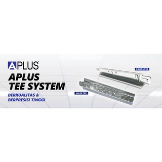 Jual Aplus Wall Angle Tee 3m / Wall Angel Siku / Rangka Plafon Gipsum ...