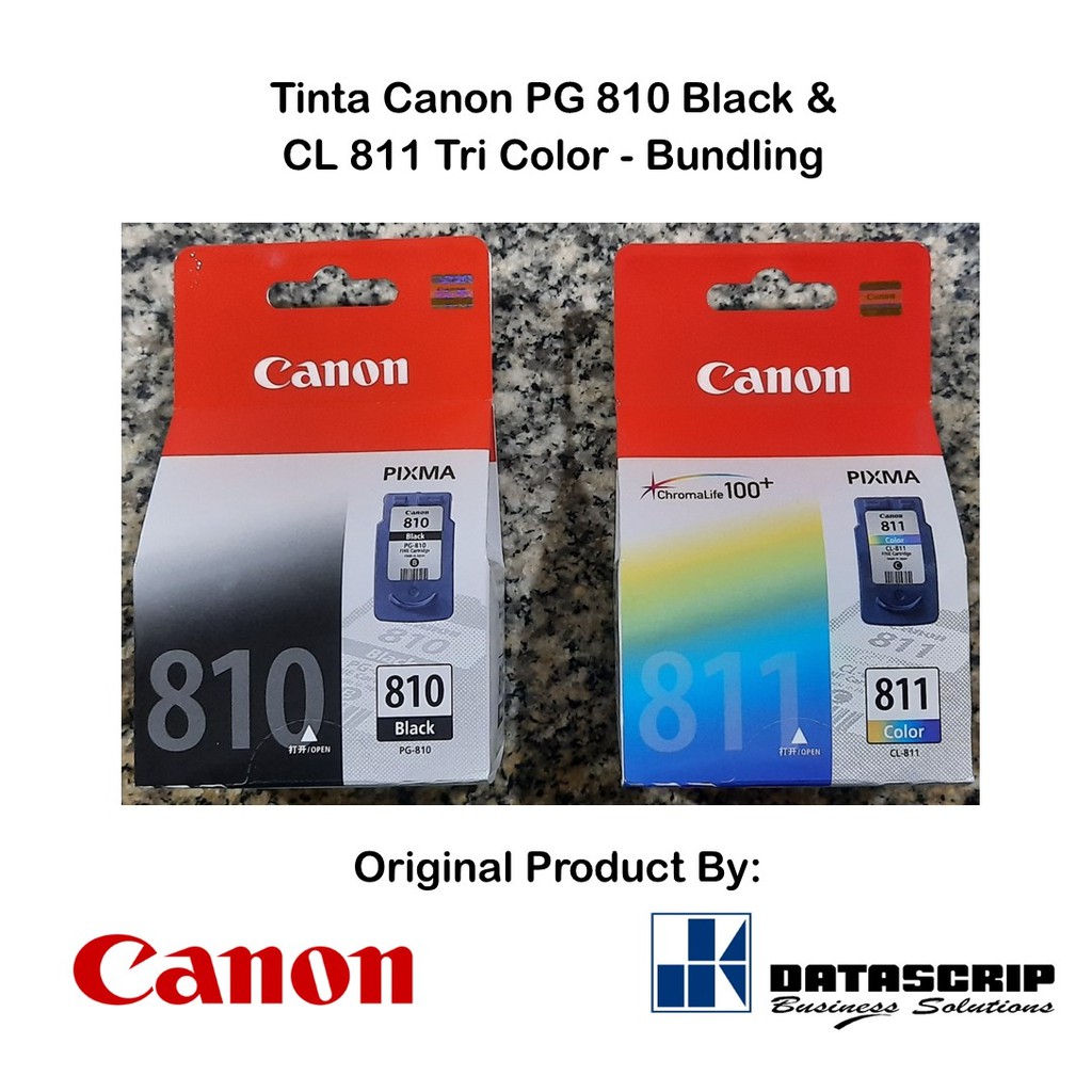 Jual Tinta Canon 810 PG 810 Black - Tinta Canon 811 CL 811 Color ...