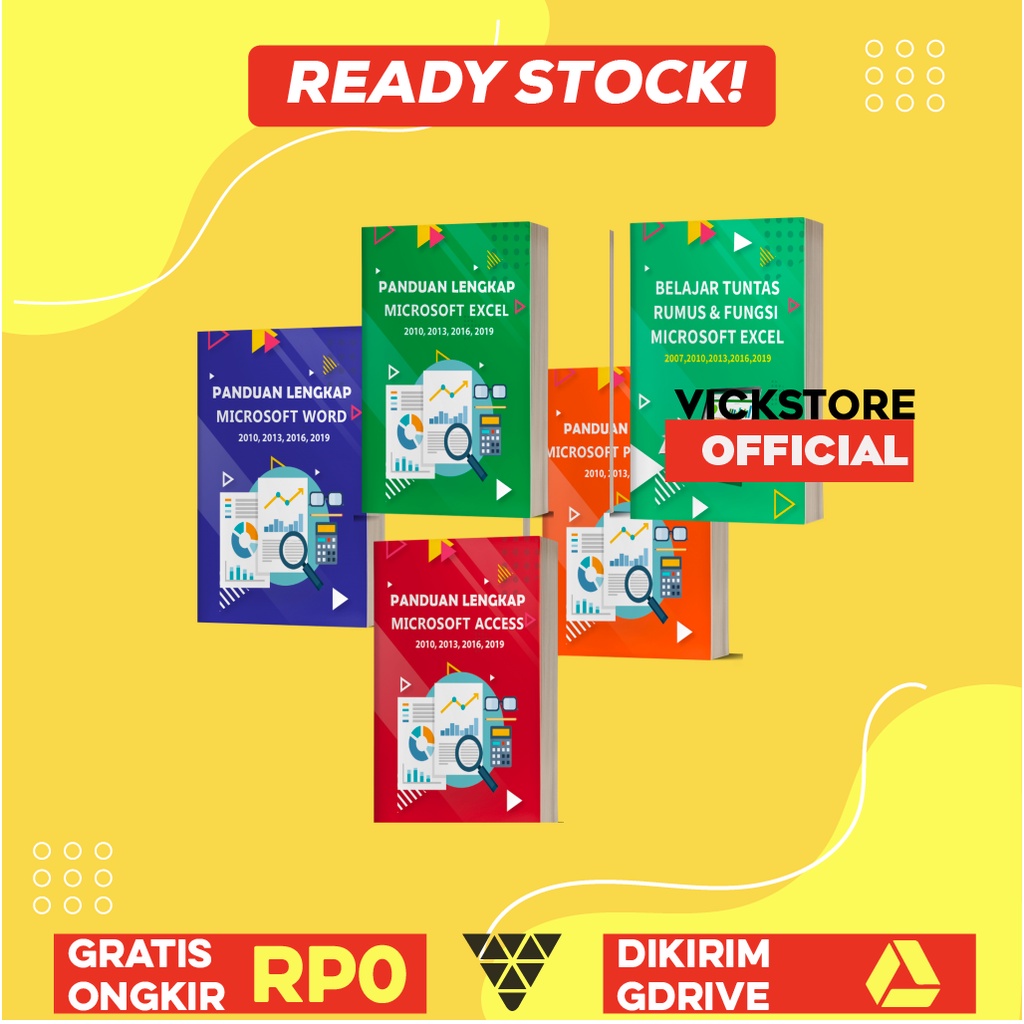 Jual MATERI PANDUAN MS OFFICE LENGKAP - Word, Excel, Powerpoint, Access ... Jual MATERI PANDUAN MS OFFICE LENGKAP - Word, Excel, Powerpoint, Access ...
