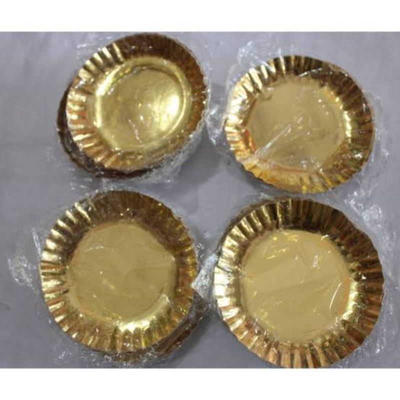 Jual Piring Kue Gold, Piring Kertas, Piring Ulang Tahun Piring Ultah | Shopee Indonesia