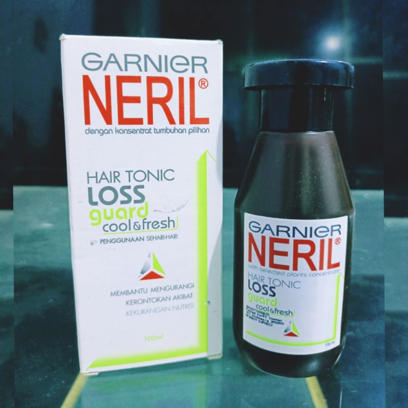 Jual GARNIER NERIL hair tonic loss guard cool & fresh 100ml | Shopee ...