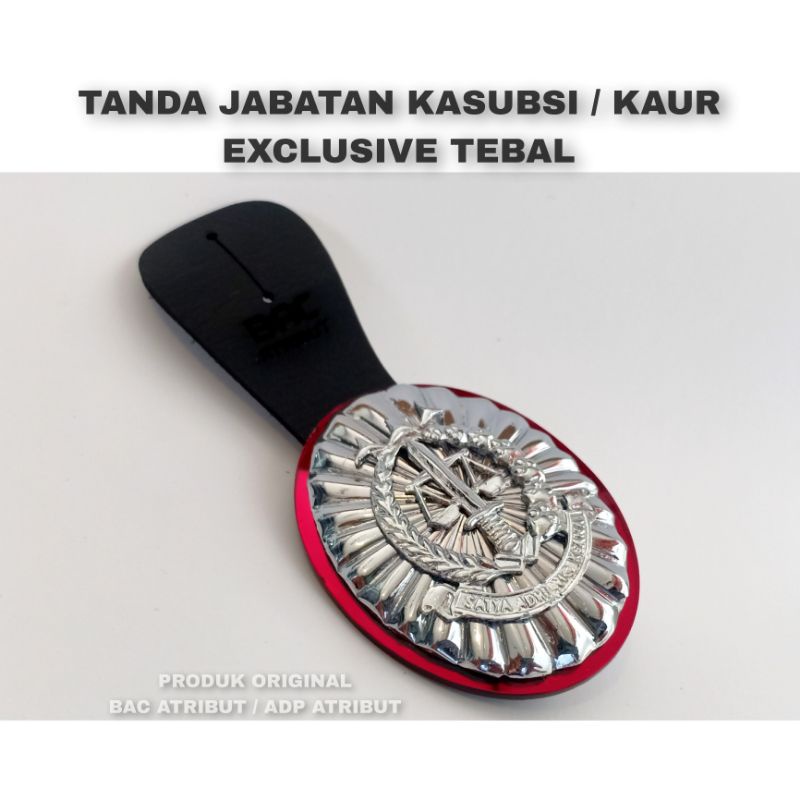 Jual TANDA JABATAN JAKSA Jengkol Jaksa KASUBSI Jengkol KAUR ESSELON 5 ...