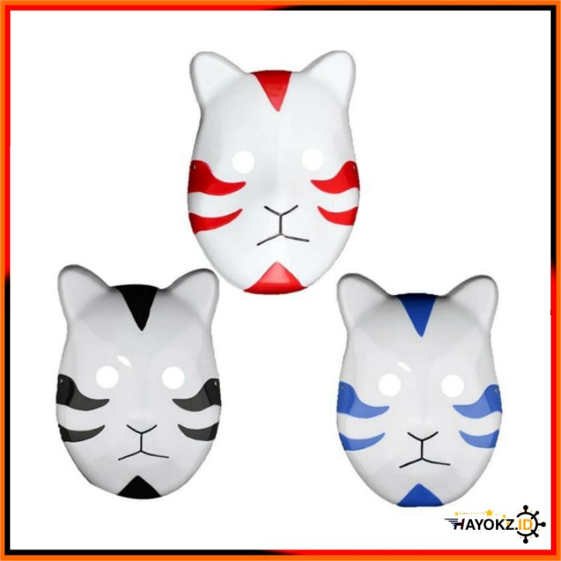 Jual Topeng Anbu Desa Konoha Anime Naruto Itachi Kakashi black ops ...
