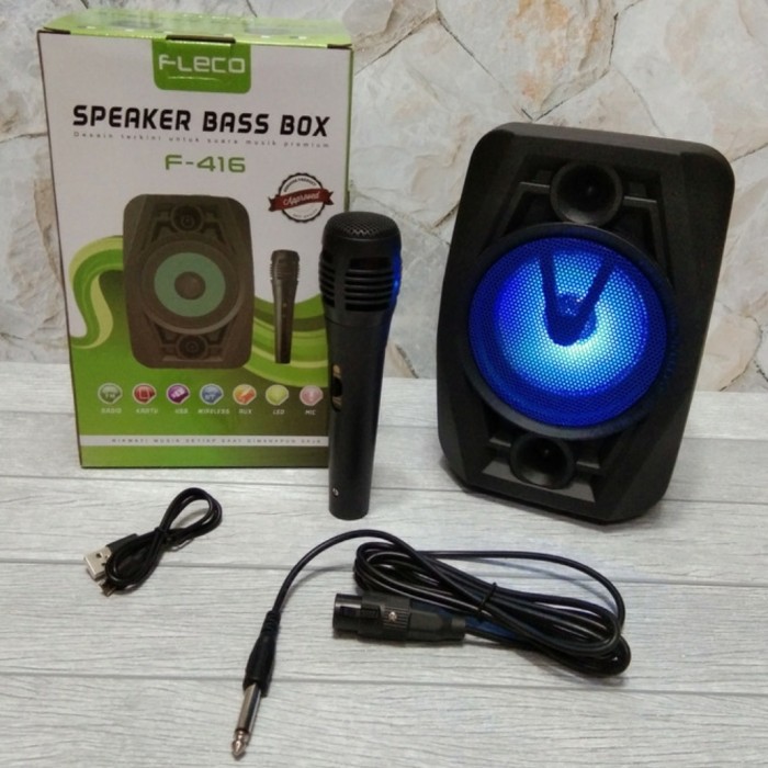 Jual Speaker Aktif Bluetooth Speaker Bluetooth Portable Karoekean Fler