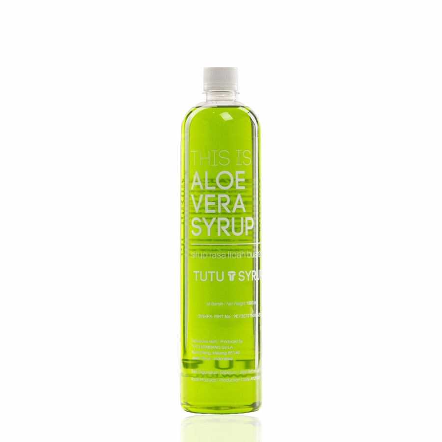Jual Tutu Flavors Aloe Vera Syrup 1000ml - Sirup Lidah Buaya | Shopee ...