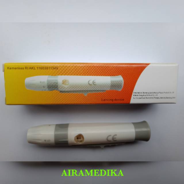 Jual Pen Lancet Autoclick Lancing Device / Alat Ambil Sampel Darah ...