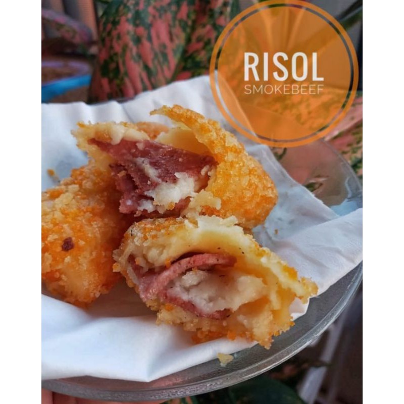 Jual Freezer food Risol isi daging kentang kemasan plastik isi 10 pcs ...