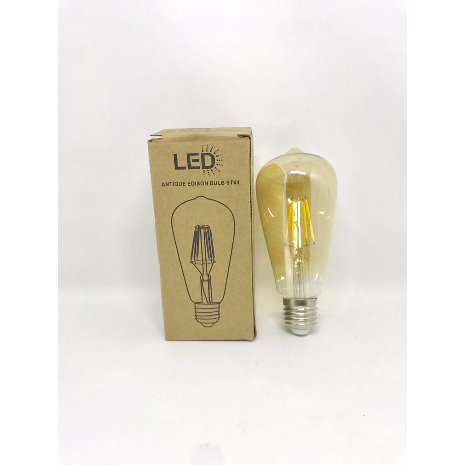 Jual Lampu LED Filamen 4 watt Edison 4w / Filament LED 4 w bulb 4watt ...