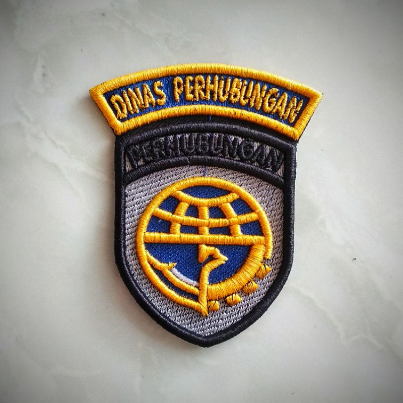 Jual Bordir Timbul Logo Dishub/ Perhubungan / Dinas Perhubungan ...