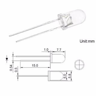 Jual Lampu Led RGB Diode ukuran 5mm Flashing 3 warna | Shopee Indonesia