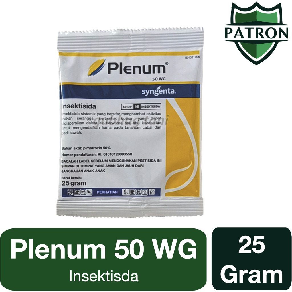 Jual Plenum 50 WG - Insektisida Pembasmi Kutu Tanaman - Wereng - 25 Gr ...