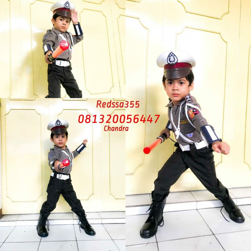 Jual seragam Baju polisi anak | Shopee Indonesia