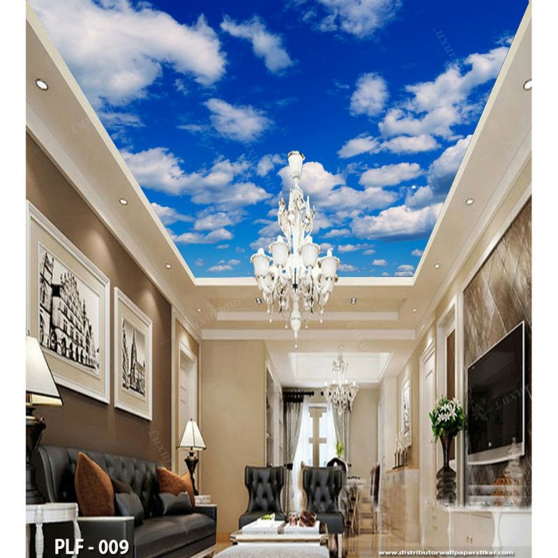 Jual WALLPAPER DINDING CUSTOM 3D PLAVON LANGIT | Shopee Indonesia
