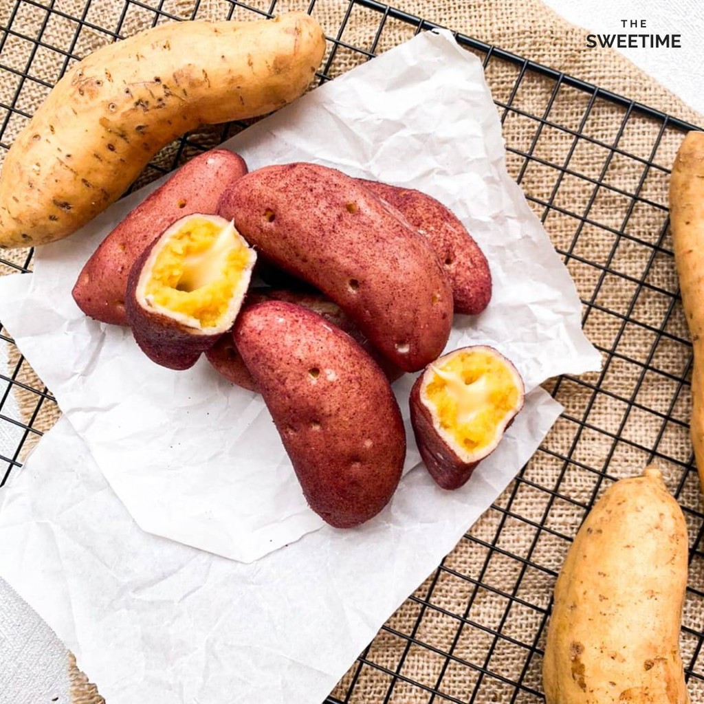 Jual KOREAN SWEET POTATO BREAD - GOGUMA PPANG (1 BOX : isi 5 pcs+ ...