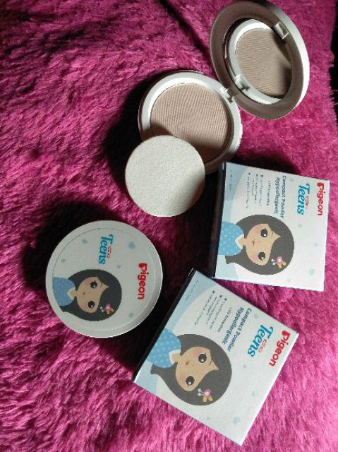 Pigeon Bedak Padat Remaja / Bedak Padat Hypoallergenic Pigeon / Compact ...