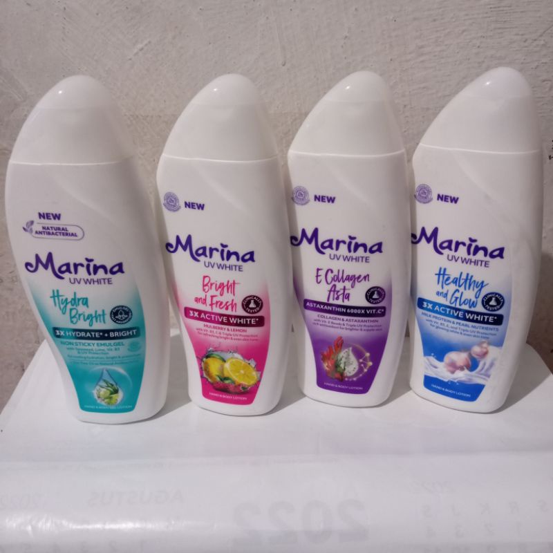 Jual Hand Body Marina UV WHITE pemutih kulit murah | Shopee Indonesia
