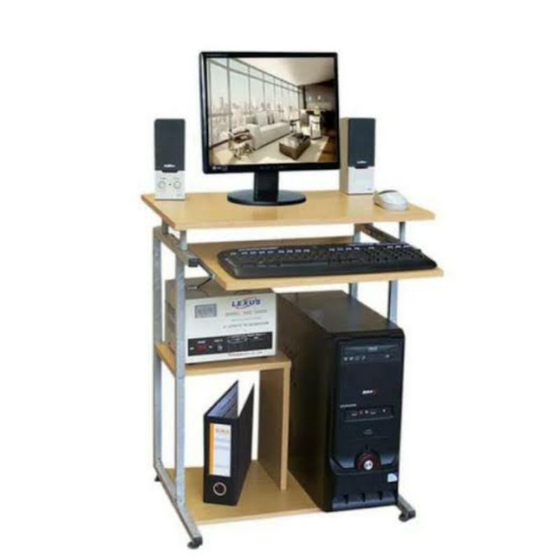 Jual Meja Komputer Rangka Besi Lunar | Shopee Indonesia