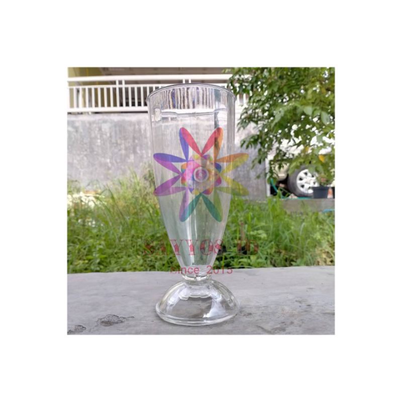 Jual Gelas Plastik Jus 400ml Mug Plastik 400ml Gelas Plastik / Gelas ...