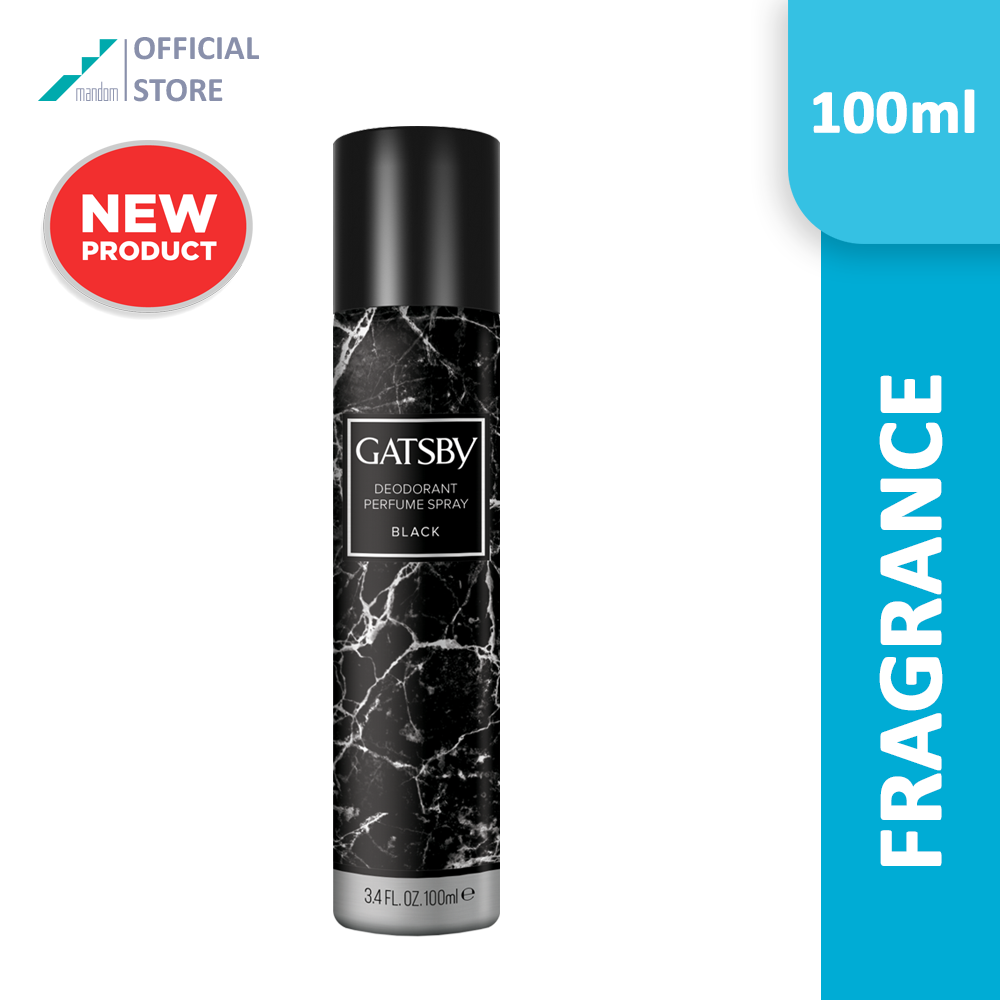 Jual GATSBY Deodorant Perfume Spray Black 100ml | Shopee Indonesia