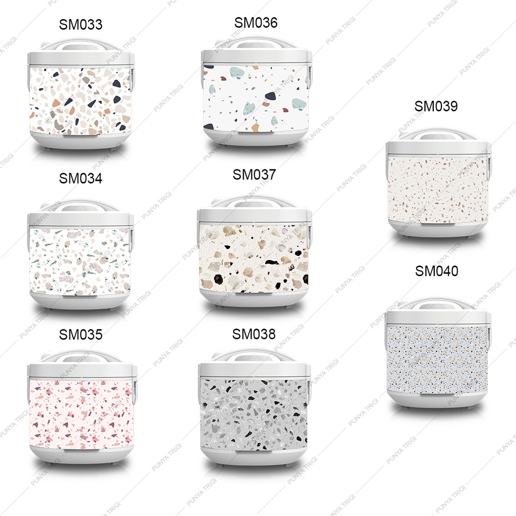 Jual Stiker Magic com/Mejikom ukuran standar dan jumbo motif terazzo ...