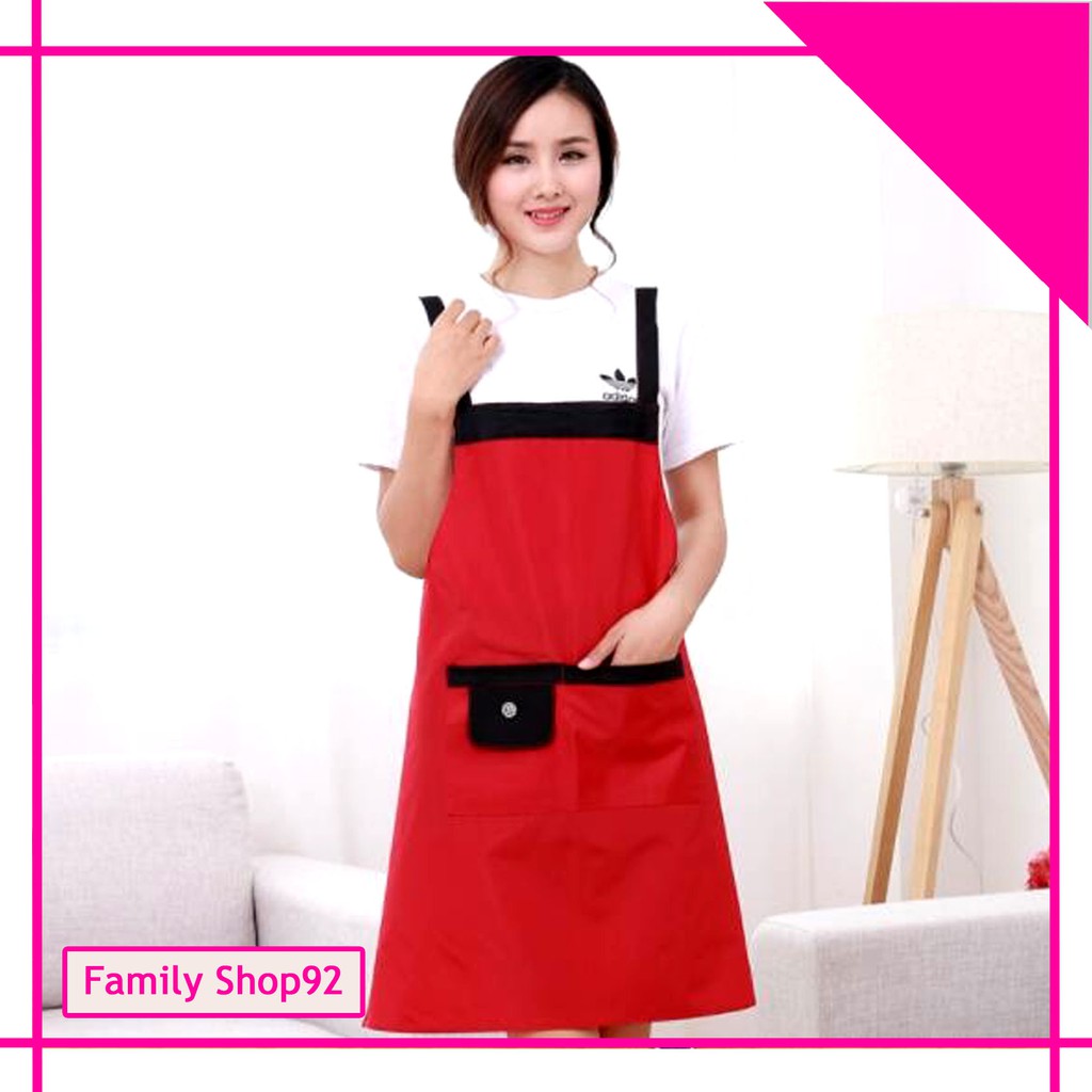 Jual FS Apron Celemek Masak Celemek Waterproof Celemek Pria Wanita ...