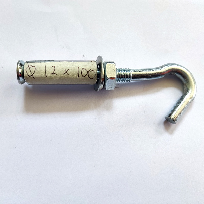 Jual Hook Dynabolt Gantung M12 x 100/ Hook Bolt Sleeve Anchor/ Kait ...