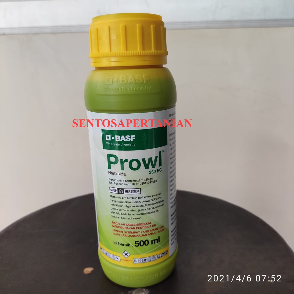 Jual herbisida pra tumbuh PROWL 330EC 500ml dari BASF Indonesia|Shopee ...
