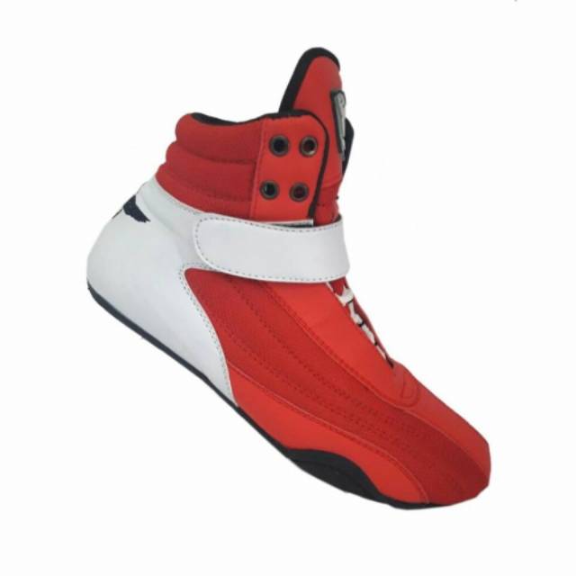 Jual Sepatu Fitnes Atau GYM & Squat Art 008 Warna Putih Merah | Shopee ...