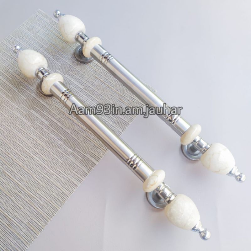 Jual Handle Pintu Rumah 35 cm Tarikan Gagang Kunci Batu Marmer Stainles ...