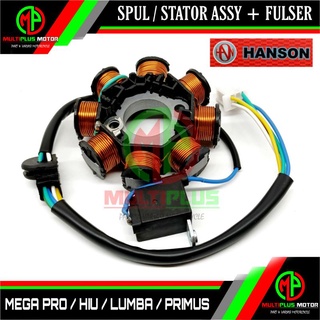 Jual Spul Spull Sepul Stator assy + fulser MEGAPRO MEGA PRO HIU LUMBA ...