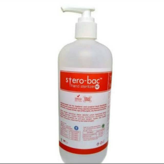 Hand Sanitizer Stero-Bac ( Sterobac) ANTISEPTIC 500 ML | Shopee Indonesia
