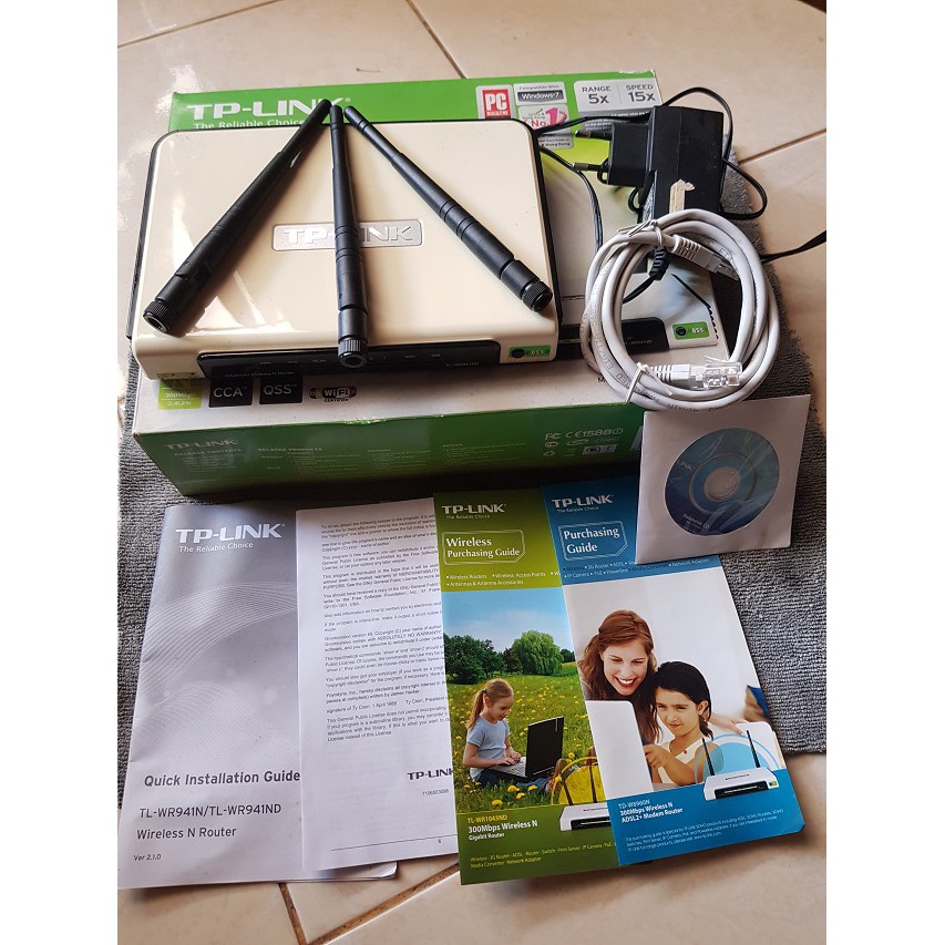 Jual Wireless Router TP-Link WR-941ND 300Mbps | Shopee Indonesia