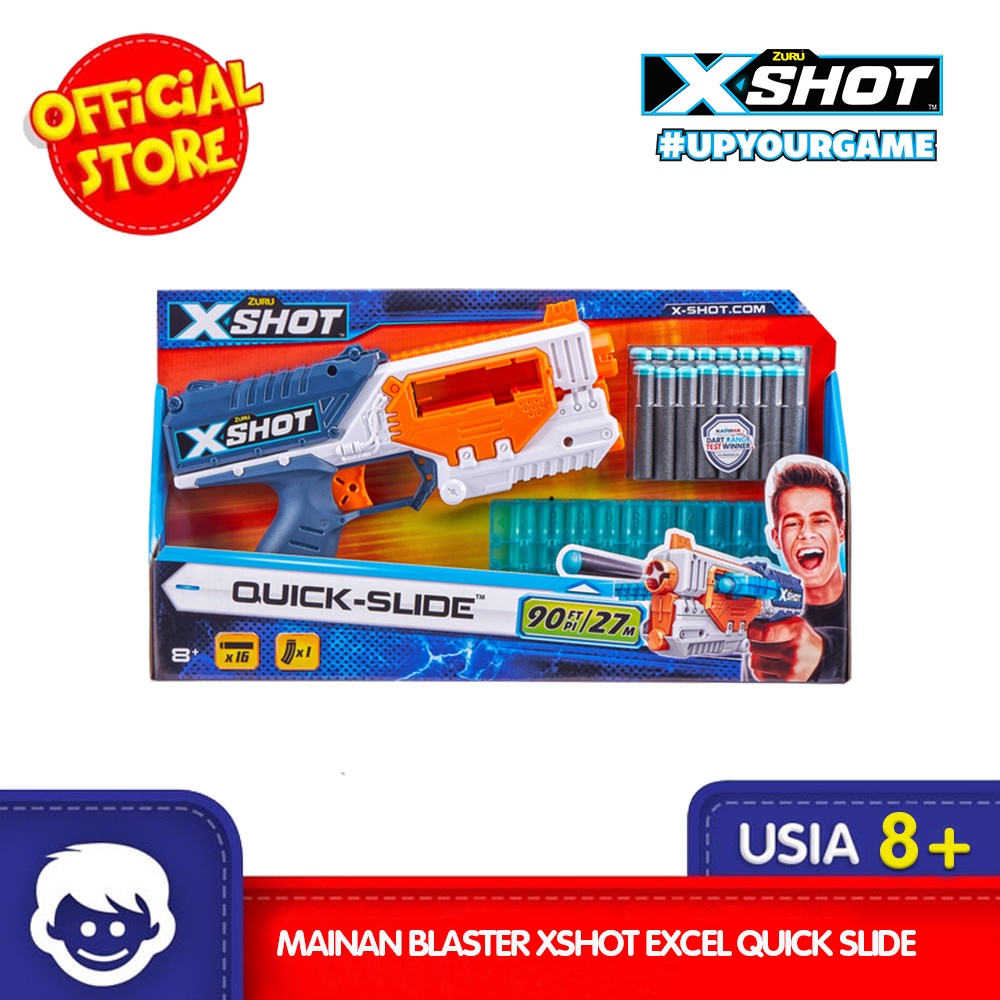 Jual Mainan Blaster XSHOT Excel Quick Slide | Shopee Indonesia