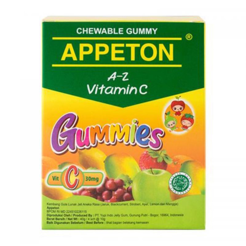 Jual Appeton Gummies (Pastille) bok ( 4 Pcs) | Shopee Indonesia