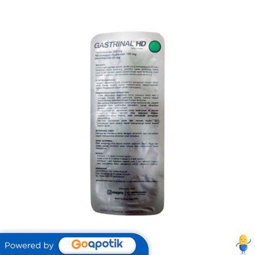 Jual Gastrinal Strip 10 Tablet | Shopee Indonesia