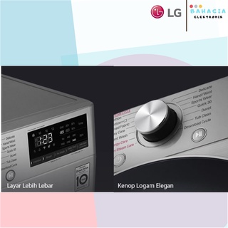 Jual LG FV1285S3VS Mesin Cuci Front Loading 8,5 Kg Inverter Direct ...