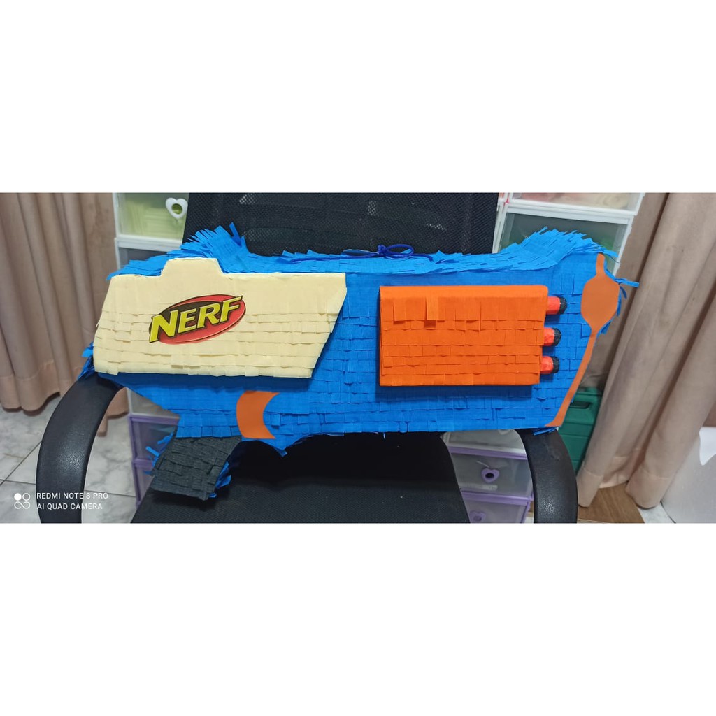 Jual Pinata pukul Nerf Gun pistol senjata mainan anak ulang tahun ...