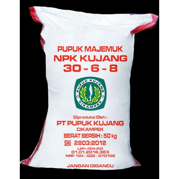 Jual NPK KUJANG 30-6-8 ORIGINAL REPACK 1KG | Shopee Indonesia