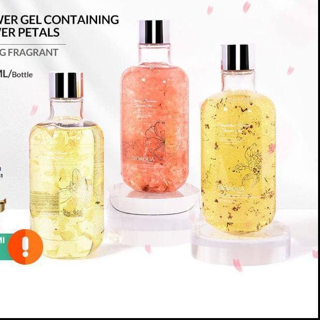 Jual limited STOCK!BIOAQUA Shower Gel Abstract Fresh Petals Jasmine Flowers/Osmanthus/Cherry ...