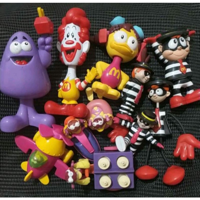 Jual MASKOT MCDONALD RONALD MCDONALD HAPPY MEAL MAINAN MCD | Shopee Indonesia
