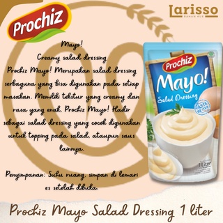 Jual PROCHIZ MAYO SALAD DRESSING MAYONAISE 1 LITER MAYONAISE PROCIS ...